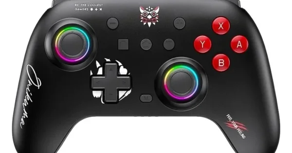 ONIKUMA C1 Dual-Mode Hall Effect Gaming Controller with 6-Axis ...