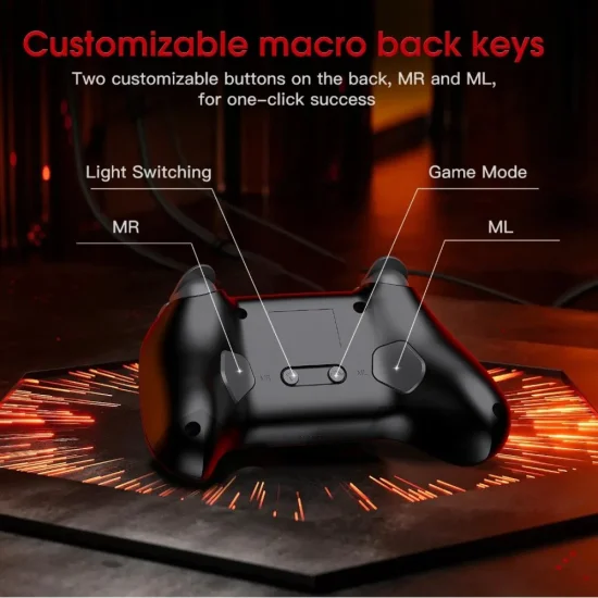 ONIKUMA C1 Dual-Mode Hall Effect Gaming Controller with 6-Axis ...