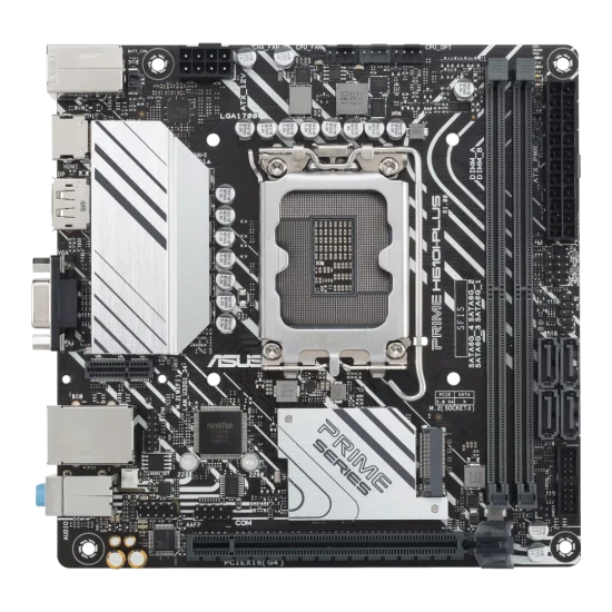 ASUS PRIME H610I-PLUS DDR5 LGA 1700 Mini ITX Motherboard for Intel 12th ...